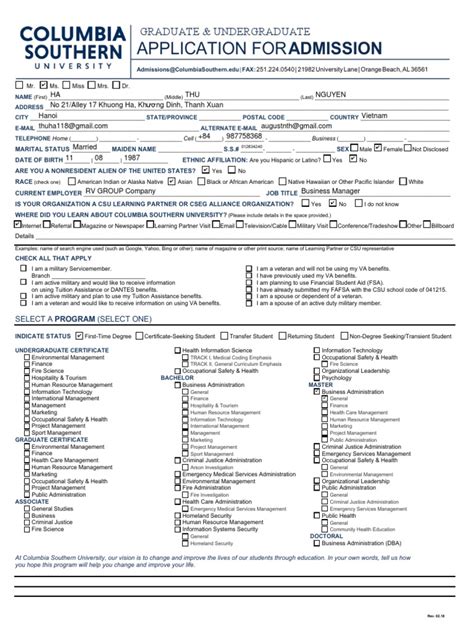 Csu Application Pdf Race And Ethnicity In The United States Census United States