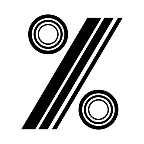 Percent Symbol Math Icon Percentage Graphic 550673 Vector Art At Vecteezy