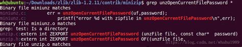 使用minizip解压缩多个文件(基于zlib) Csdn博客 使用minizip解压缩多个文件(基于zlib) Csdn博客