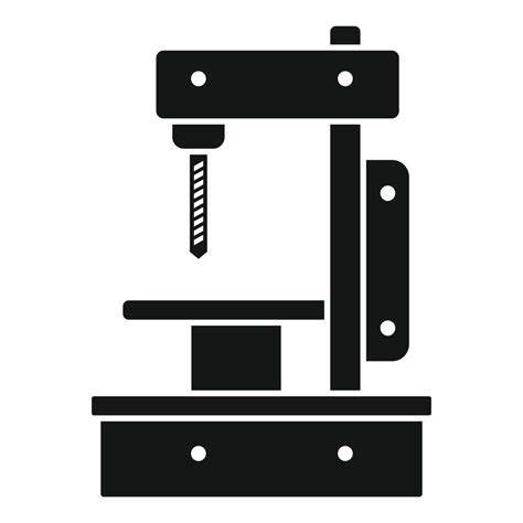 Metal Milling Machine Icon Simple Style 14687664 Vector Art At Vecteezy