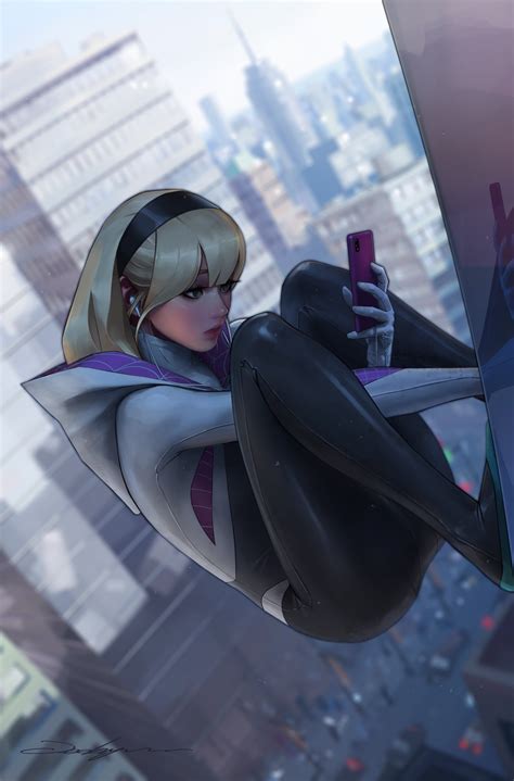 Gwen Stacy Iphone Wallpaper
