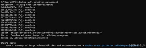 【黑马点评优化】 使用rabbitmq实现消息队列——1 docker与rabbitmq环境安装 黑马点评rabbitmq csdn博客