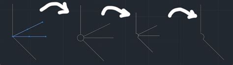 Lisp To Draw Arc Between Two Lines Autolisp Visual Lisp And Dcl