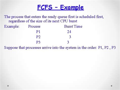 CPU Scheduling Scheduling The Processor Among All Ready