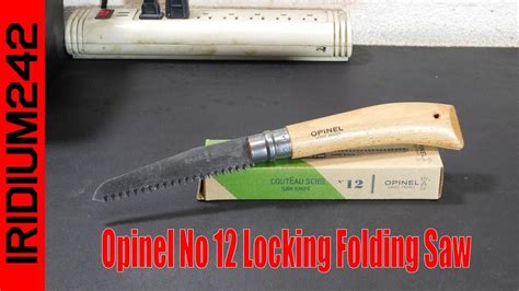 Opinel No 12 Locking Folding Saw Youtube