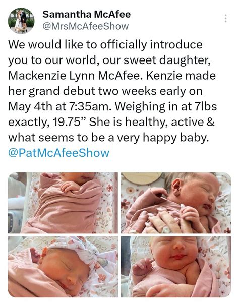 Ladies And Gentlemen I Present To You Mackenzie Lynn Mcafee R