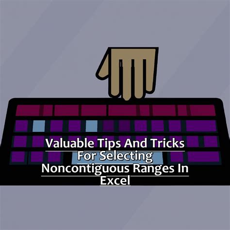 Selecting Noncontiguous Ranges With The Keyboard In Excel Manycoders
