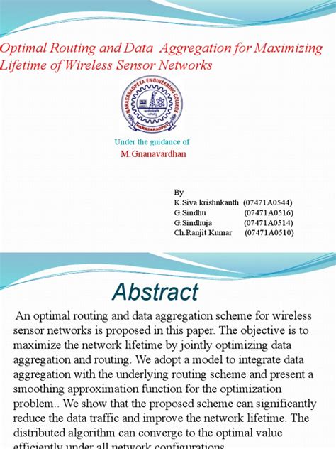 optimal routing and data aggregation for maximizing lifetime of