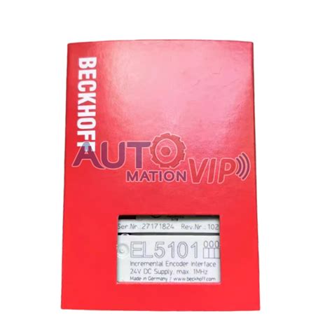 El5101 El5151 El5152 Beckhoff Encoder Interface Automation Vip