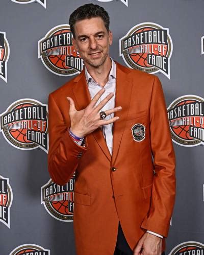 Pau Gasol（a Spanish Former Basketball Player Born In July 1980 And The
