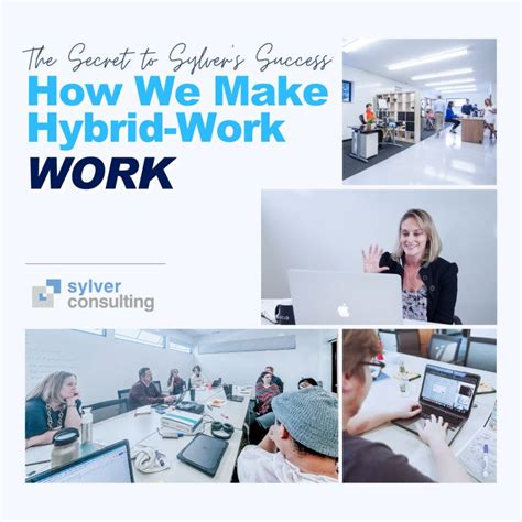 Sylver Consulting On Linkedin Hybridwork Remotework