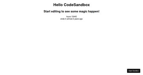 Date Fns Playground Forked Codesandbox