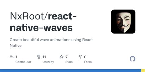 GitHub NxRoot React Native Waves Create Beautiful Wave Animations Using React Native