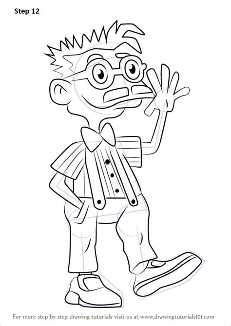 How To Draw Chas Finster From Rugrats Rugrats Step By Step