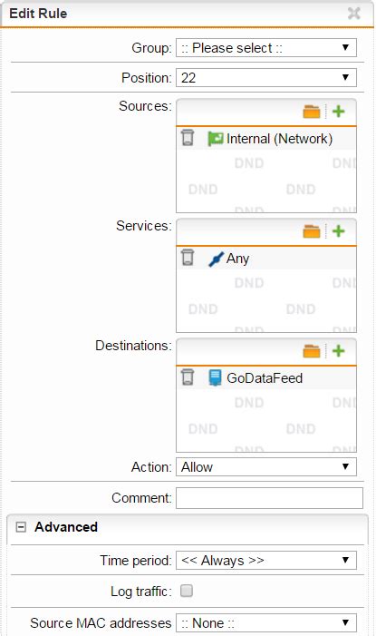 Filezilla Cannot Connect To Server Network Protection Firewall Nat Qos And Ips Utm