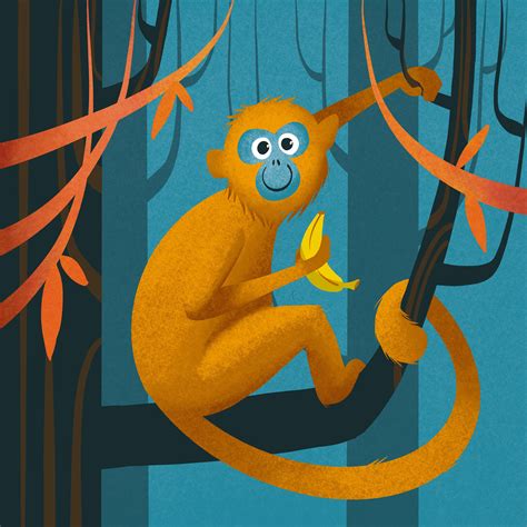 Cartoon Monkey Class