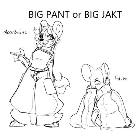 Big Pant Or Jakt By Wifflethecatboi On Deviantart