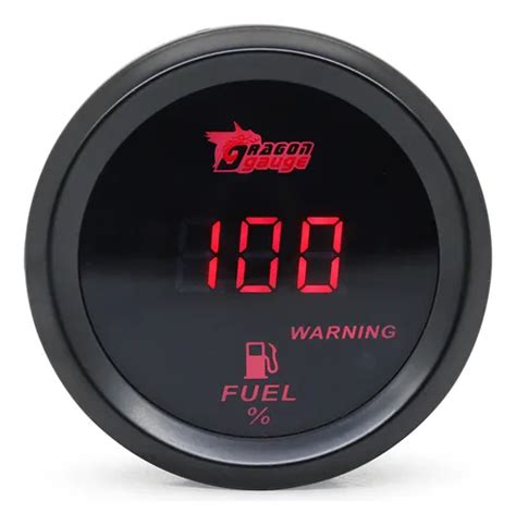 Medidor De Nível Universal De Combustível Led De 2 Polegadas Parcelamento Sem Juros