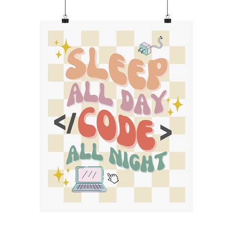 Retro Coding Poster Software Developer T For Coder Poster Groovy