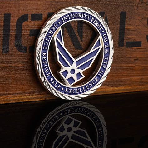 U S Air Force Core Values Coin In Nepal At Npr 2321 Rating 5