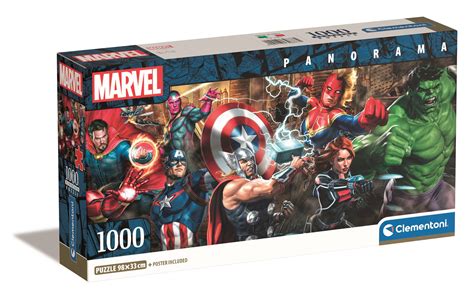 Marvel The Avengers Clementoni 1000 Pieces Jigsawpuzzle C…