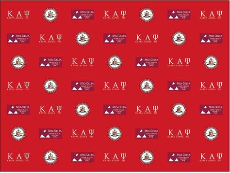 Kappa Alpha Psi Step And Repeat Banner 19564