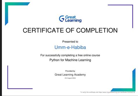Umm E Habiba On Linkedin Python Machinelearning Datascience Ai