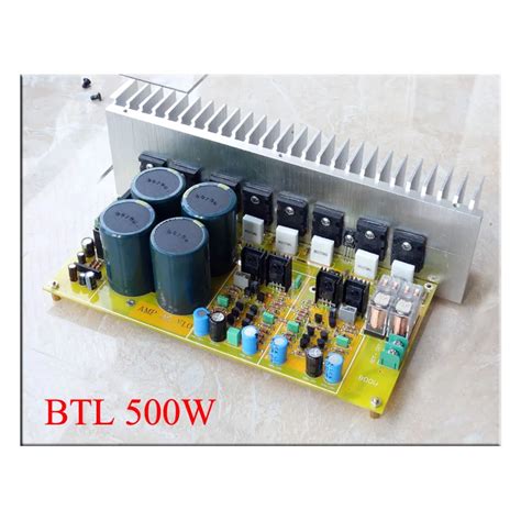 A BTL Fully Symmetric Double Differential Power Amplifier Board Kit Finished Board W In