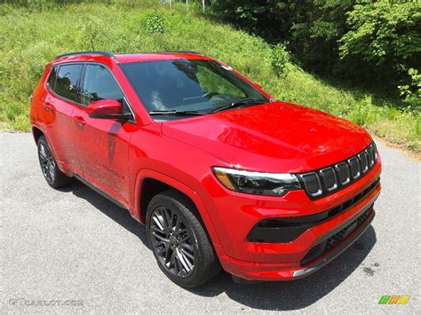 Redline Pearl 2022 Jeep Compass Limited Red Edition 4x4 Exterior