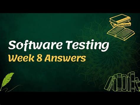 NPTEL Software Testing Assignment Answers YouTube