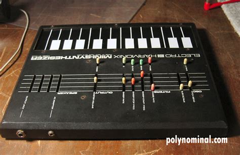 Electro Harmonix Mini Synthesizer Eh0400 Electro Harmonix Mini Synthesizer Eh0400