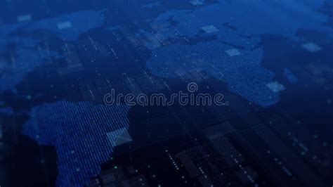 Big Data Visualization Grid Data Driven Technology Futuristic Digital