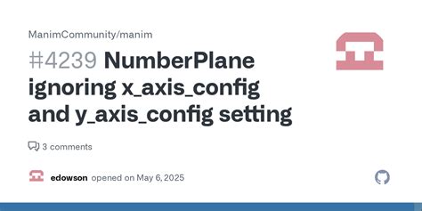 Numberplane Ignoring Xaxisconfig And Yaxisconfig Setting · Issue