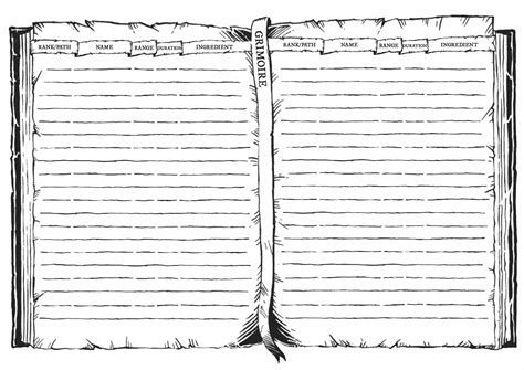 Grimoire Character Sheet Page Rforbiddenlands
