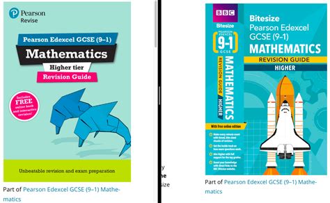 Can Anyone Doing Edexcel Maths Higher Tell Me Which Of These Revision Can Anyone Doing Edexcel Maths Higher Tell Me Which Of These Revision