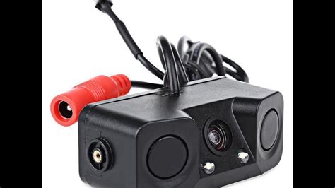 Backup Camera With Sensor And Led Lights Youtube