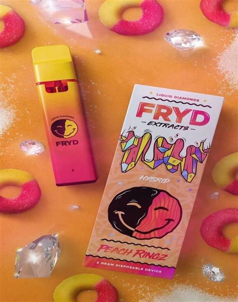 Buy Peach Ringz Fryd Disposable Online Fryd Extracts