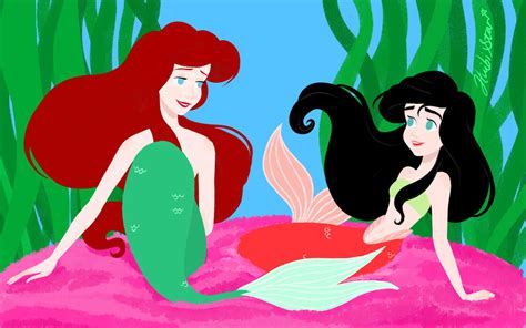 Ariel And Melody By Huibistar On Deviantart