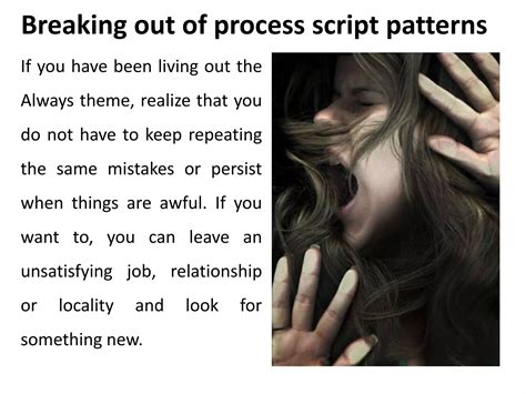 Breaking Out Of Process Script Patterns Transactional Analysis Pptx