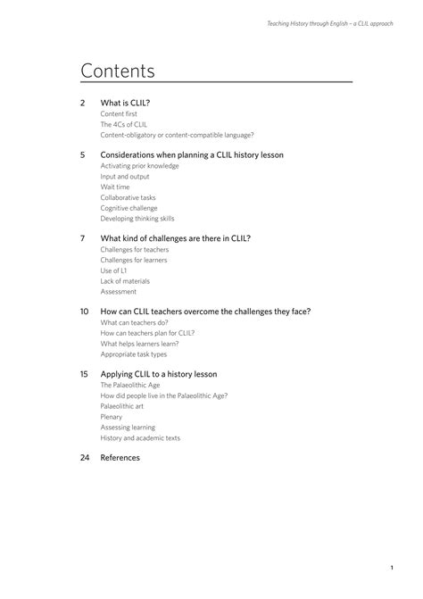 Solution Teaching History Through English A Clil Approach Studypool