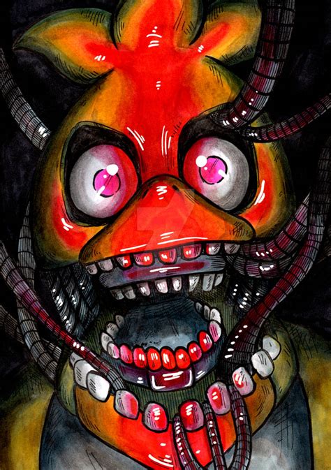Fnaf Chica By Ggartanddrawing On Deviantart