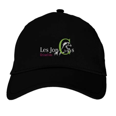 Casquette Centre Equestre Les Joncs Noir Bf015 Blagapro