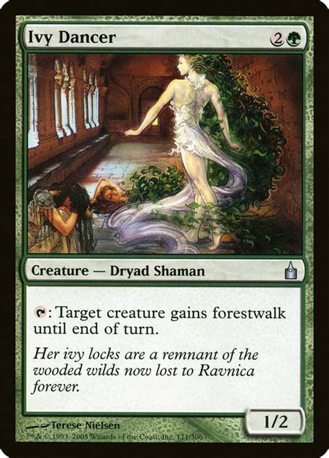 Ivy Dancer Magic The Gathering Mtg Cards