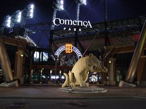 Comerica Park Main Entrance To Comerica Park Home Of The D Flickr