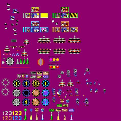 Metal Sonic Sprites Sonic 2