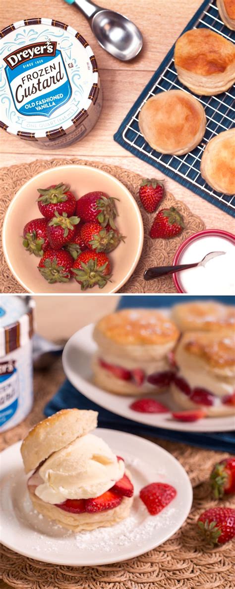 Dreyers Ice Cream Frozen Custard Sorbet Recipes Chilled Desserts