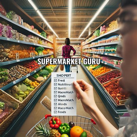 Supermarket Gurú Checklist De Compras Inteligentes Stephanie Oca