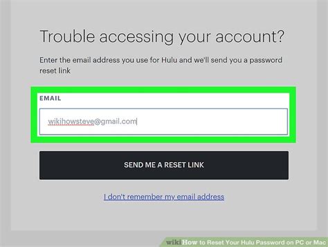 How To Reset Your Hulu Password On Pc Or Mac With Pictures