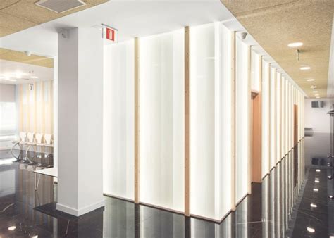 Frosted Glass Walls Partition Sendagrup Medical Centre By Pauzarq