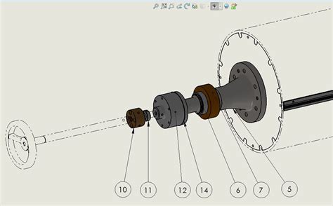 Assy Drawing How To Display Ref Parts Phantom And Not Shaded Solidworks Design And Help Grabcad